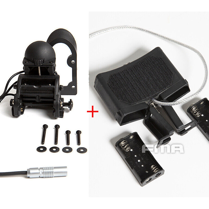 FMA AVS-9 ANVIS 9 NVG Battery Case Box + ANVIS6/9 aviator's NVG Mount ...