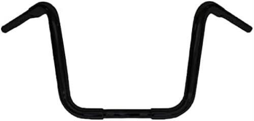 Demon's Cycle 10" 1.25" Black Classic Ape Hanger Harley Handlebar ...
