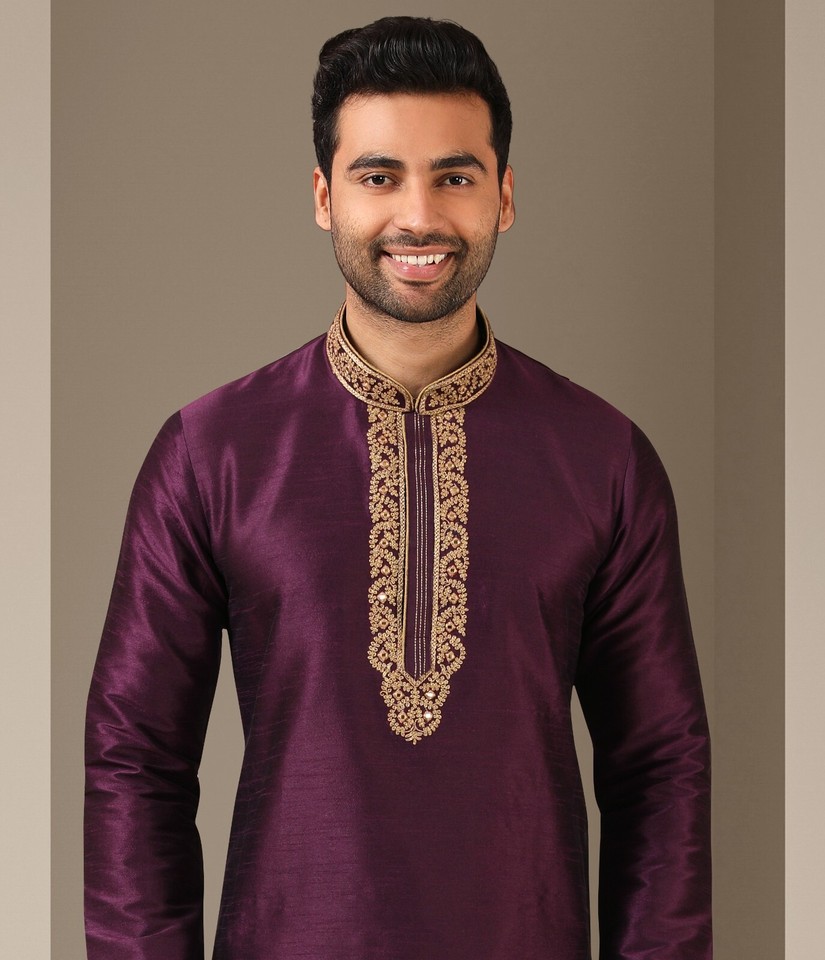 Indian Eid Wedding Party Wear Designer Boys Wear Kurta Payjama Dress ...