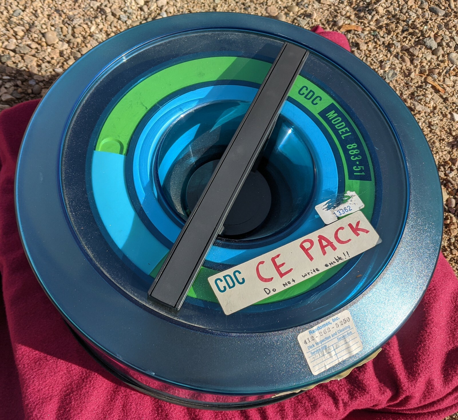 CDC Disk Pack C.E. Alignment Pack - Control Data Corporation 9766 | eBay