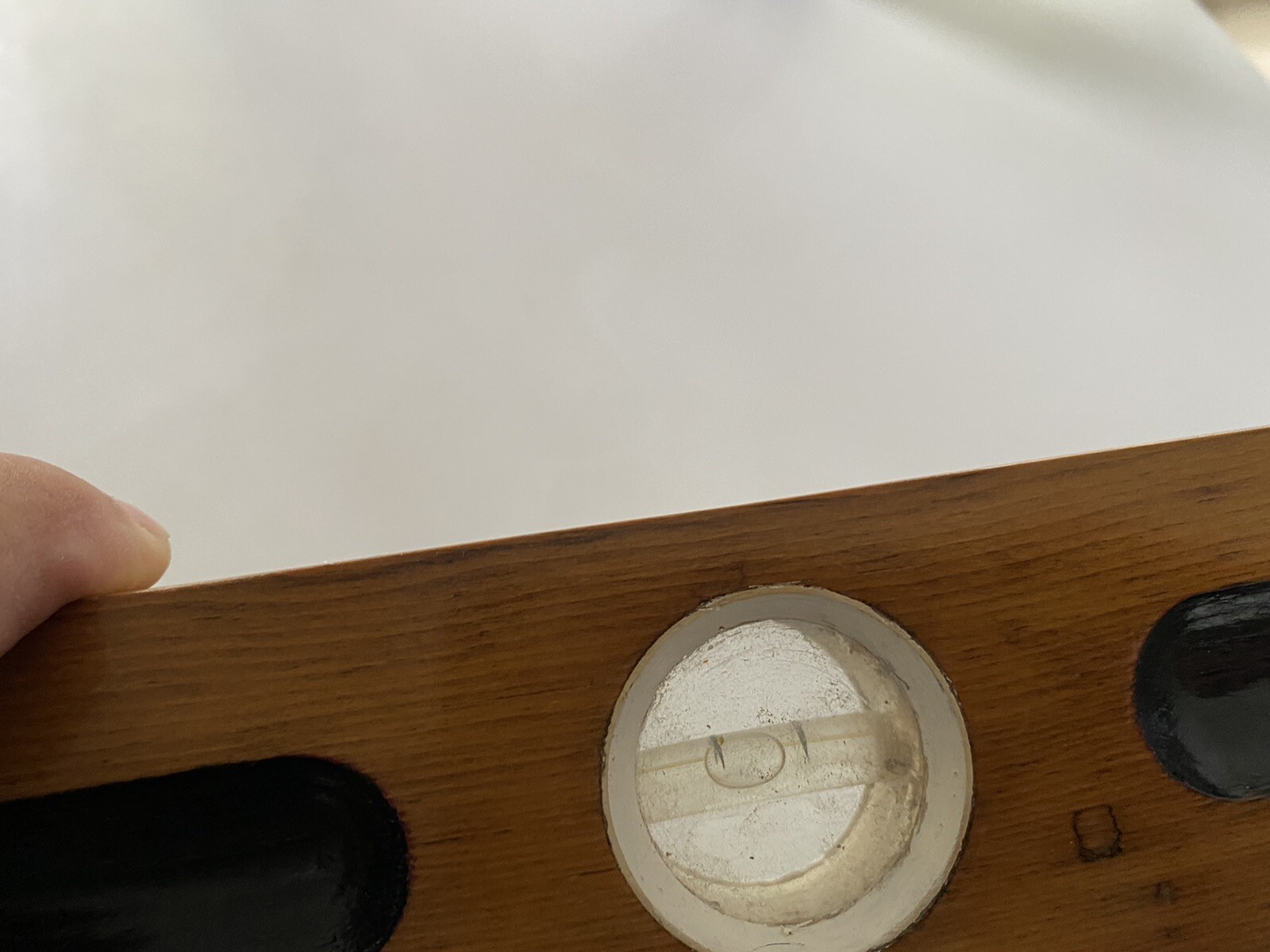 Vintage 24" Wood Carpenters Level Two Float | eBay