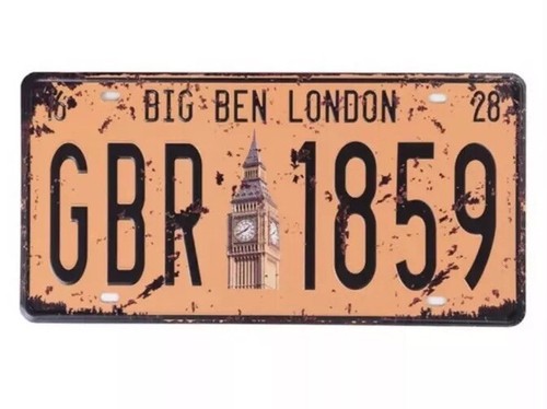 Big Ben License Plate | eBay