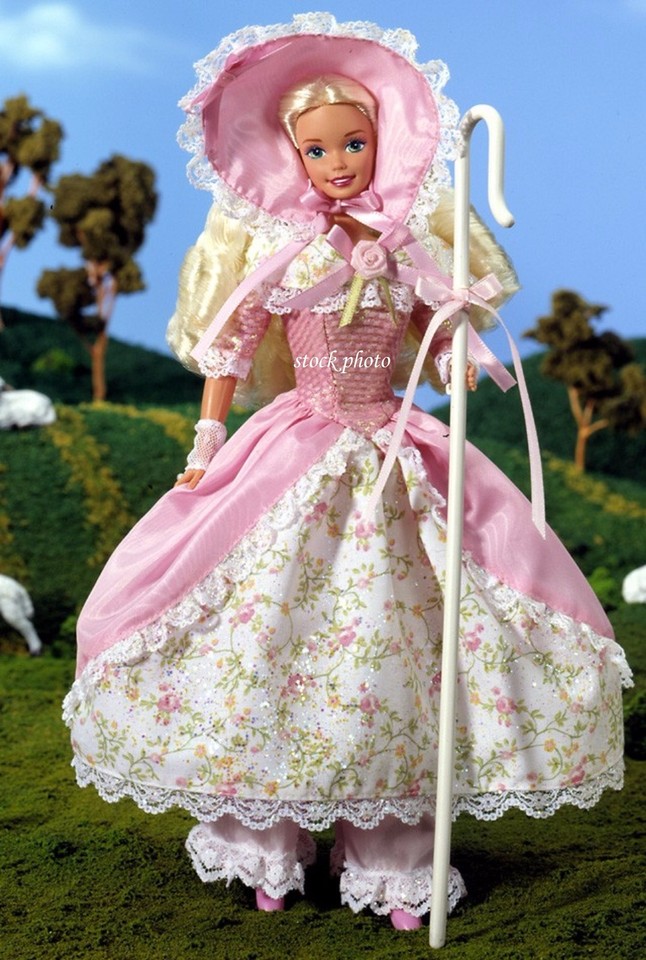 Mattel Barbie Doll As Little Bo Peep Childrens Collector Series NEW ...