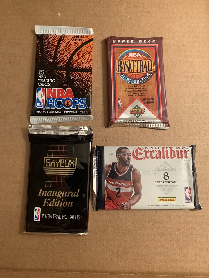 LOT OF UNOPENED Basketball PACKS UNOPENED BASKETBALL CARDS Sealed NBA ...