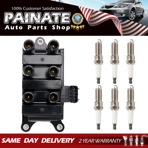 Ignition Coils +Spark plug For Ford F-150 4.2L Taurus Mercury 3.0L ...