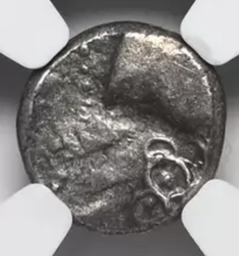 CELTIC GAUL Sequani Ancient France, Julius Caesar 50 BC Silver Pig Boar ...