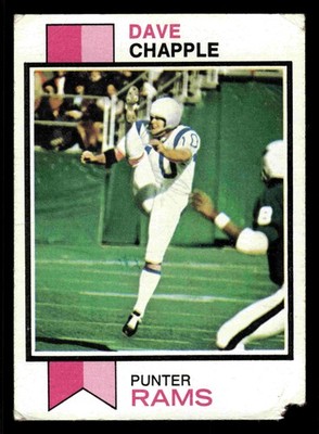 1973 Topps #190 Dave Chapple - Los Angeles Rams (Low Grade) | eBay