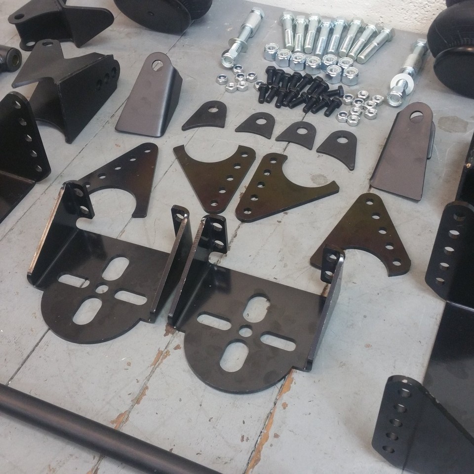 1973-87 Chevy C10 Pickup Truck Suspension Four 4 Link Air Ride Kit GM ...