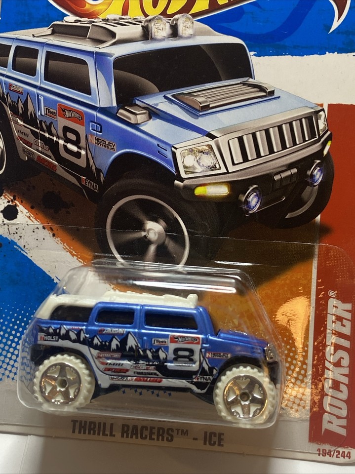 Hot Wheels Car 2011 Blue Rockster NEW HW Thrill Racers Ice 194/244 | eBay