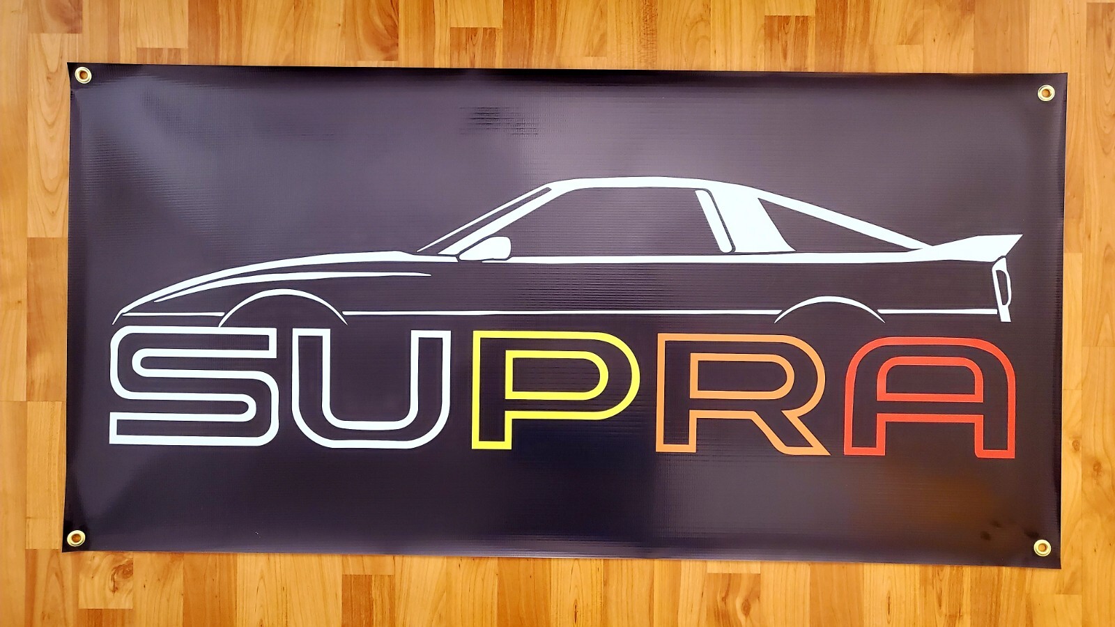 Big Vinyl Banner Toyota SUPRA MK3 sign poster racing 4'x2' | eBay