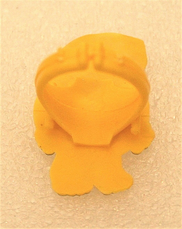 Vintage Vending Machine Prize Troll Toy Plastic Yellow Ring NOS New ...