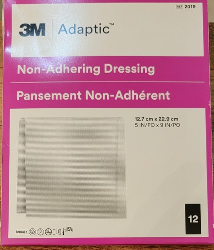 3M Adaptic Non-Adherent Dressing 5 x 9 (Box of 12) | eBay