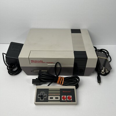 Nintendo NES-001 Console - NES - Bundle - TESTED & Working ...