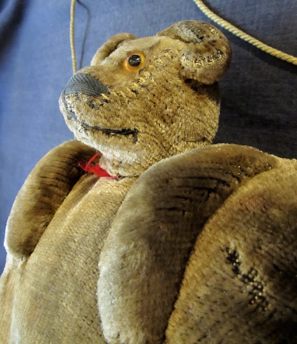 Antique Childs Teddy Bear Hand Muff 11" Tall | eBay