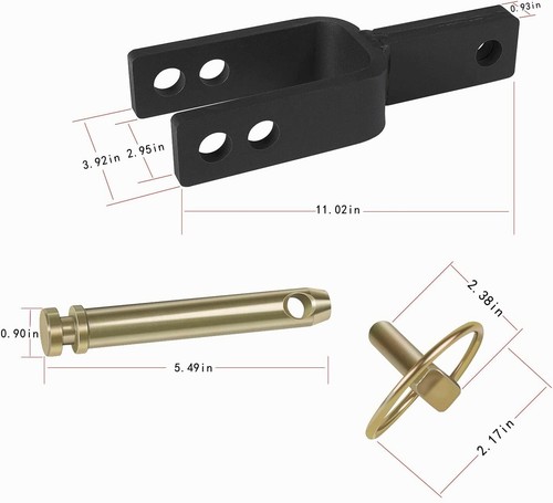 3 Point Quick Hitch Adapter Adjust Top Link Bracket Movements for ...