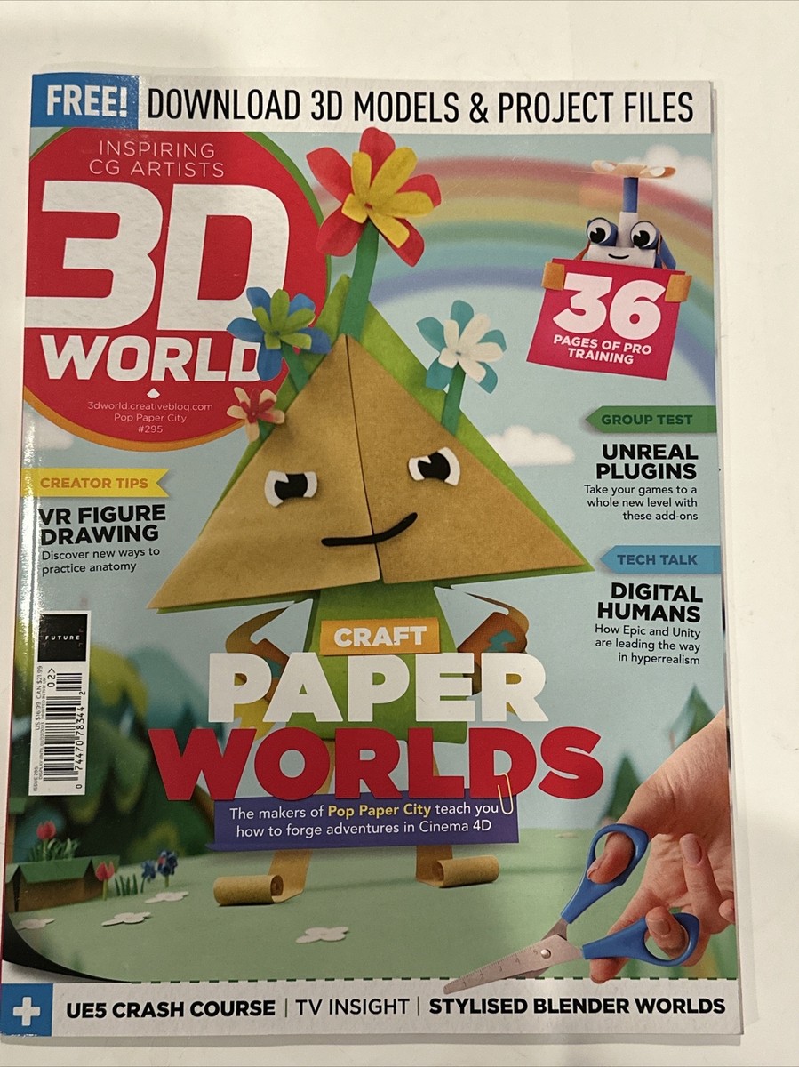 3d City Paper Project ProjectsforSchool 3D Paper Craft Make A City