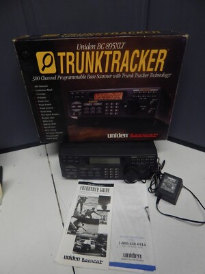 Uniden BEARCAT BC895XLT Trunk tracker trunking scanner 300 channel | eBay