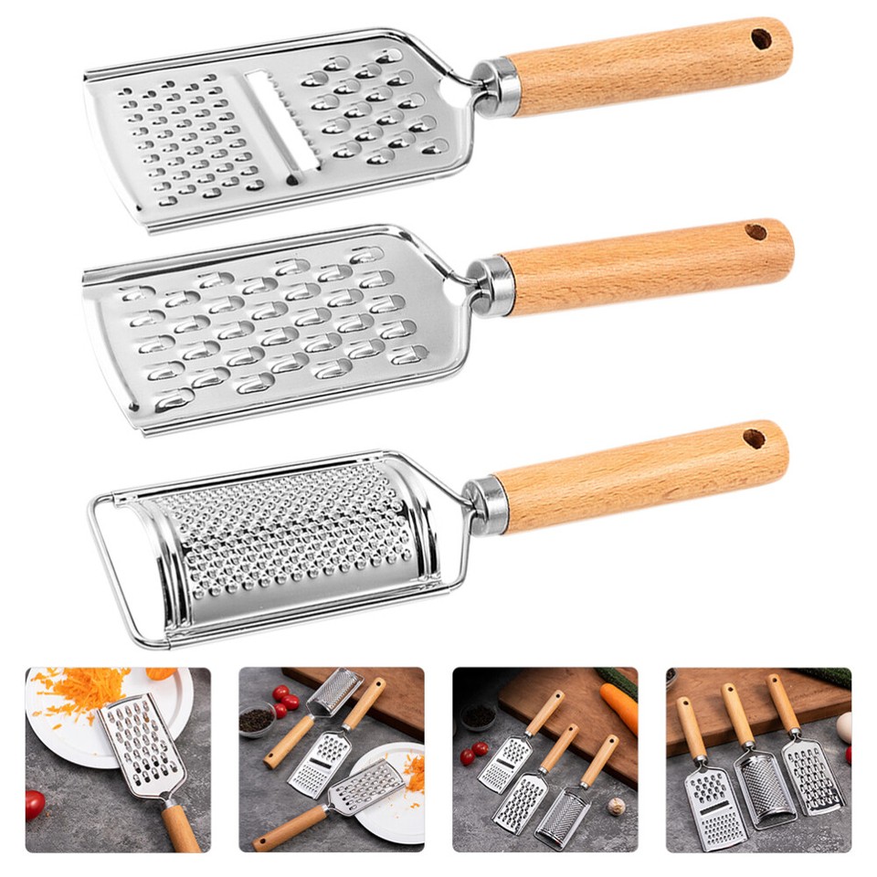 3 Pcs Grater Vegetable Grating Tool Stainless Graters for Kitchen | eBay