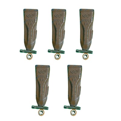 5 PK 1U3202 1U-3202 J200 FITS FOR Cat Style Rock Bucket Teeth W/ Pins ...