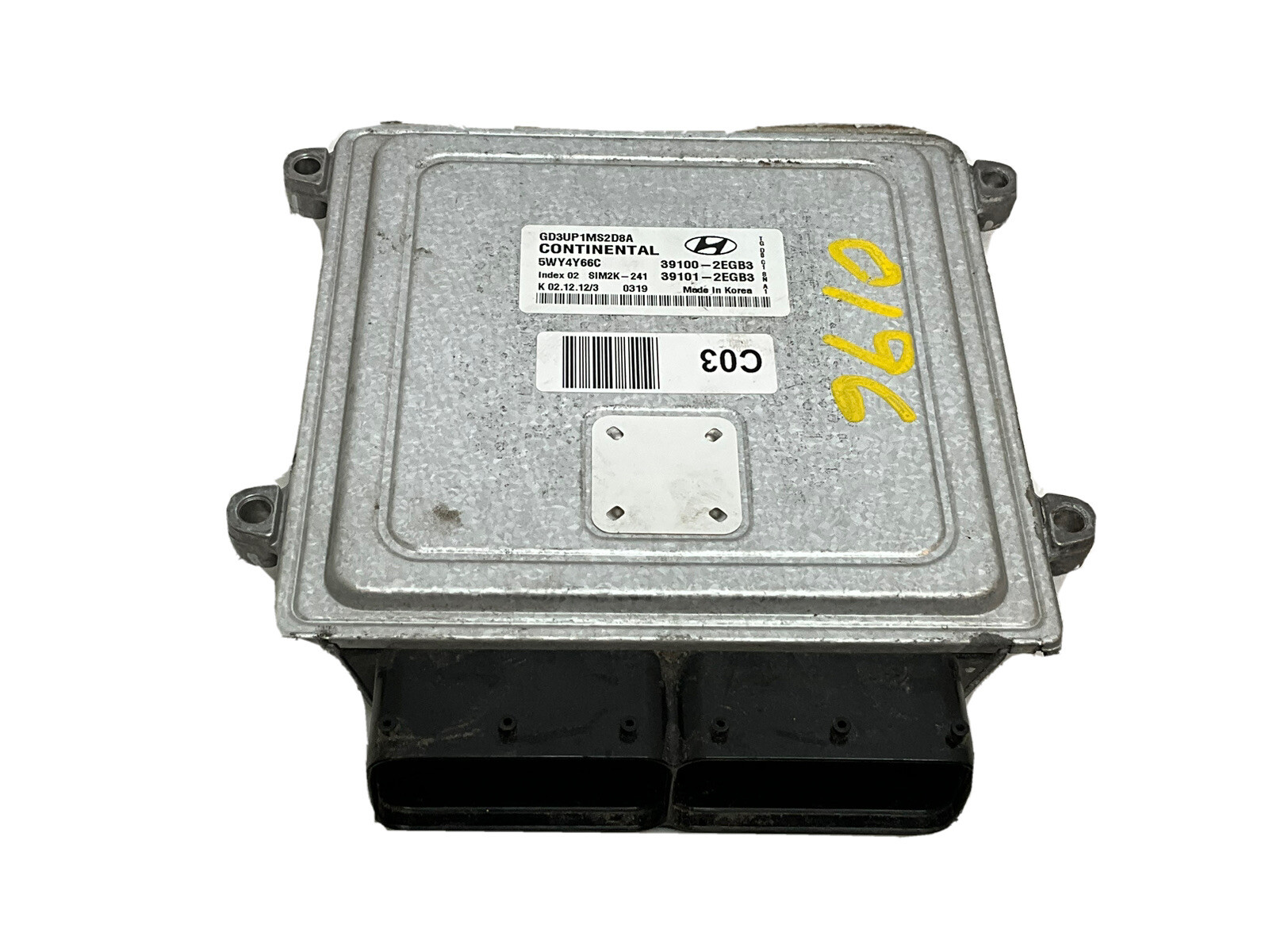 2013 2014 Hyundai Elantra GT Engine Control Module Unit ECM 39100-2egb3 ...