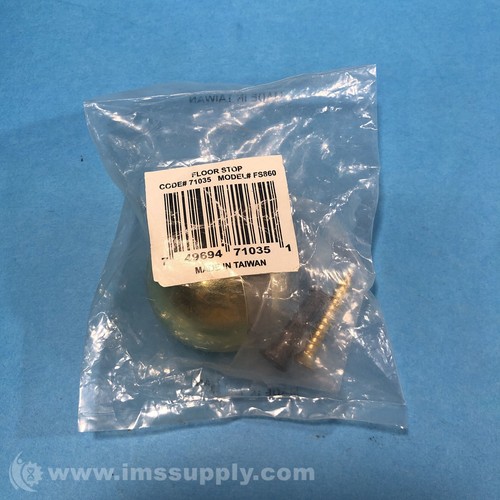 Glynn Johnson Corp 1426A33 1/2 inch Zinc Dome Door Stop FNOB | eBay