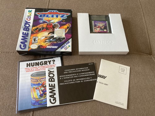 Nfl Blitz 2000 (Nintendo Gameboy Boy Color GB) In Box No Manual Reg ...