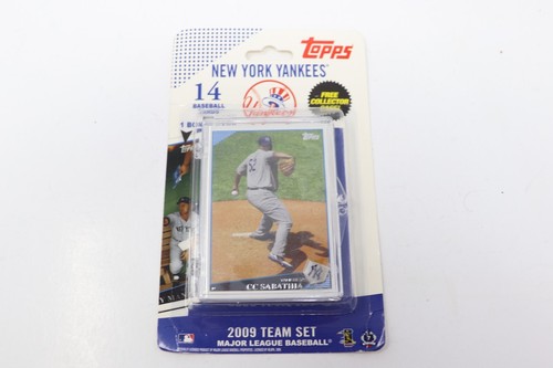 2009 TOPPS NEW YORK YANKEES TEAM SET W/CASE - JETER & SABATHIA ...