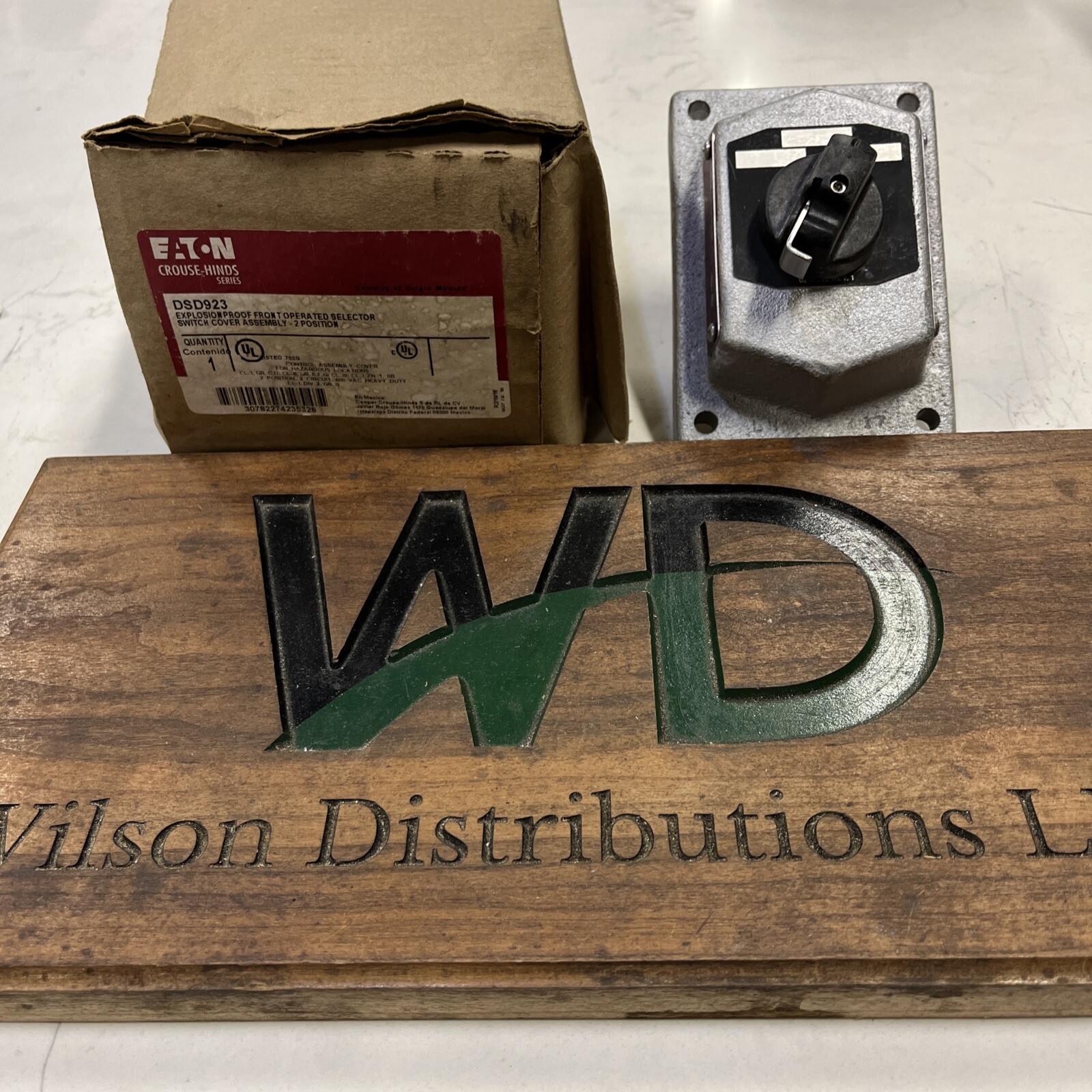Eaton Crouse-Hinds DSD 923 selector switch cover and device subassembly ...