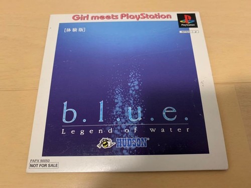 PS Demo Software Blue Legend of Water Ocean Adventure PlayStation ...