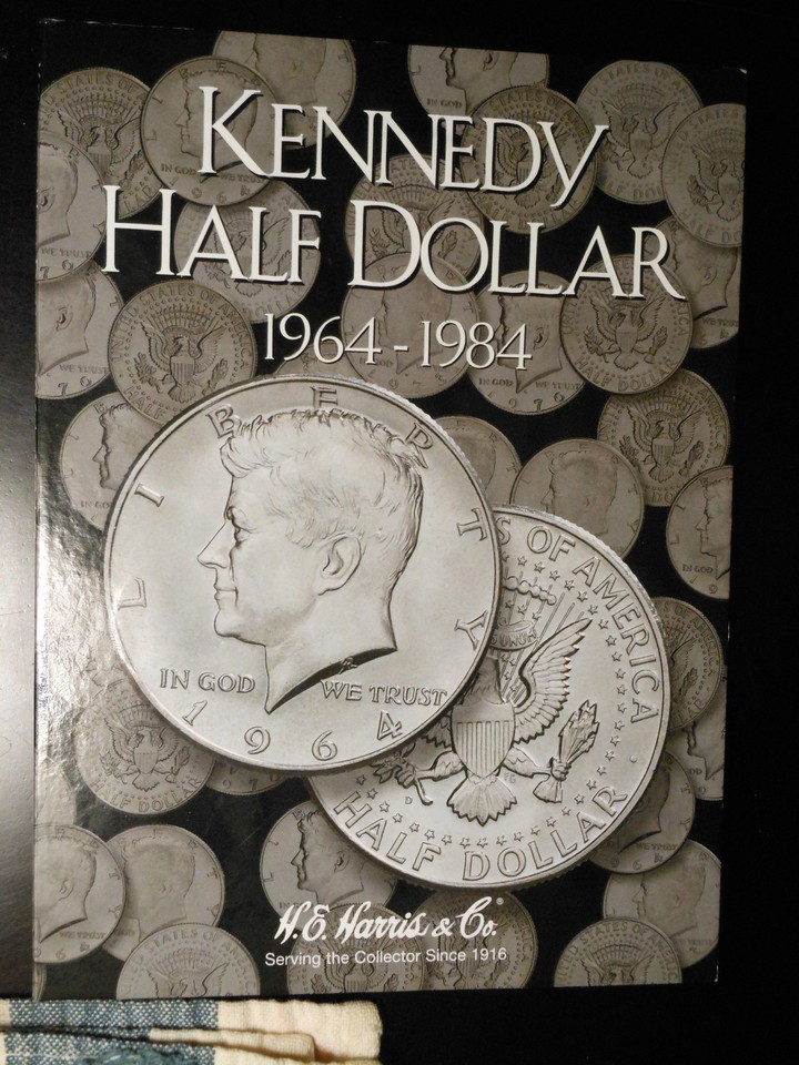 1964-1984 Kennedy Half Dollar Set in Harris Folder (36 Coins) | eBay UK