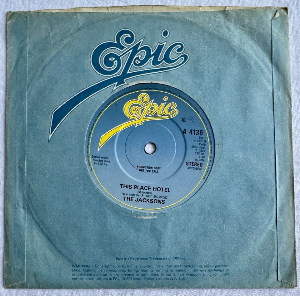 MICHAEL JACKSON -PYT (Pretty Young Thing)- Rare UK Promo 7” (Vinyl ...