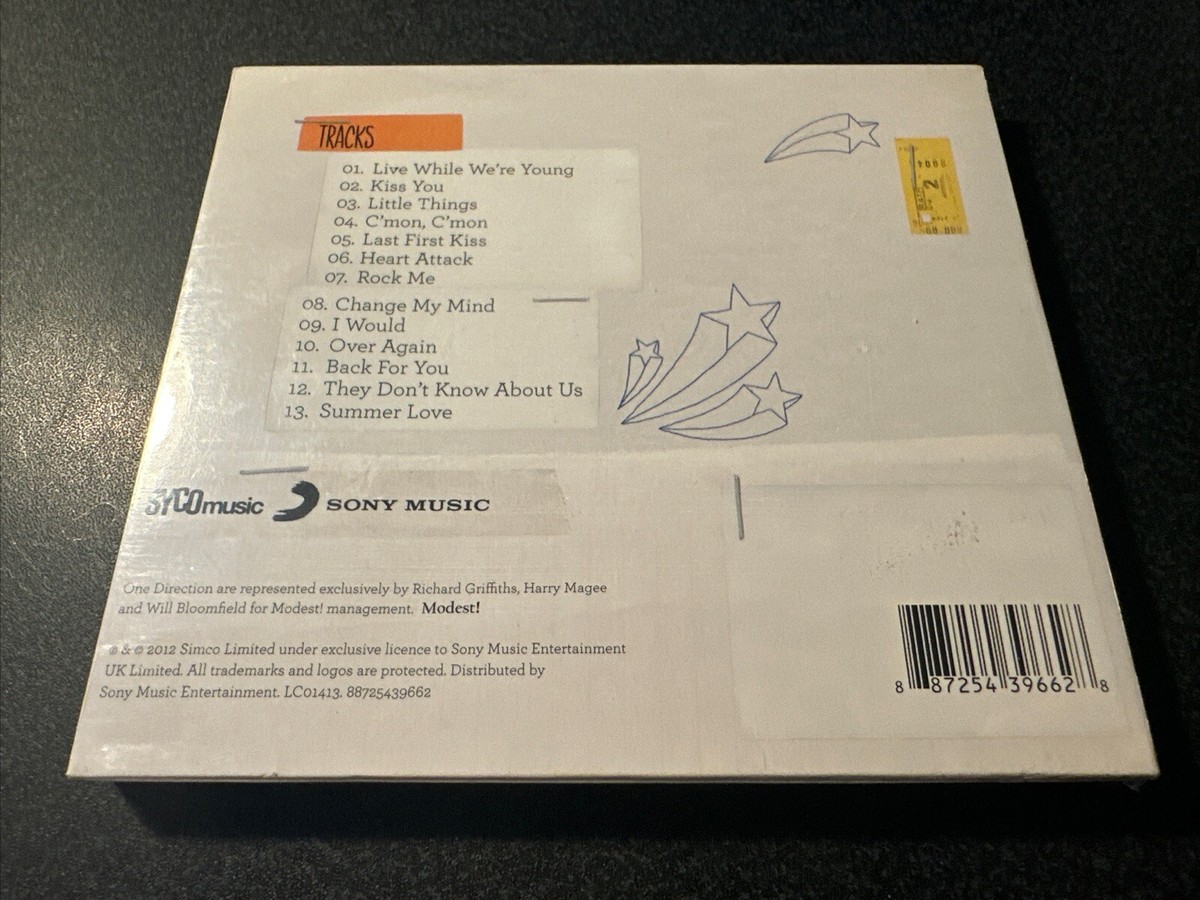 One Direction Take Me Home Album Cover Deluxe 送料込み