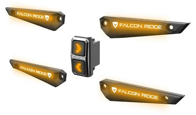 FALCON RIDGE Flash 4 UTV Turn Signal Kit | Universal Fit for UTV ...