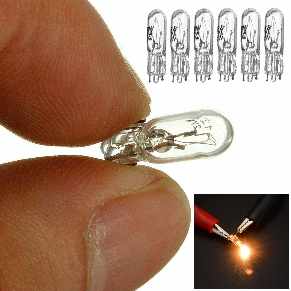 20pcs T5 2W Halogen Bulb Car Instrument Panel Lamp Auto Wedge Dashboard ...
