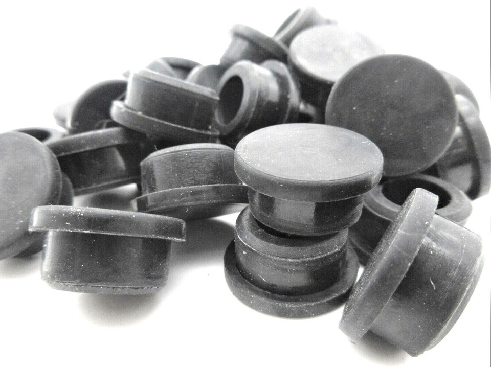 Rubber Hole Plugs Push-In Compression Stem Panel Plugs / 9 Sizes / 20 ...