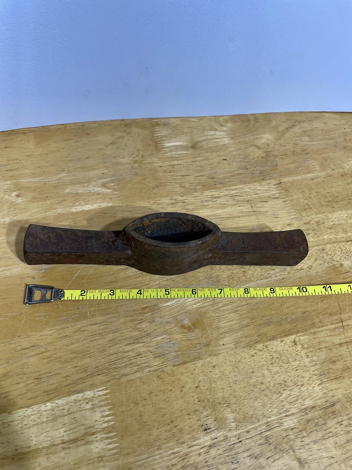 Hammer Used For Driving In Dowels For Mortise & Tenon Joints At Barn ...