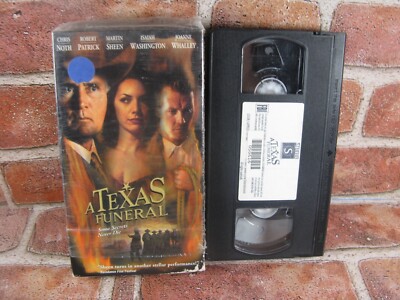 A Texas Funeral VHS 2001 Chris Noth Robert Patrick Martin Sheen Western ...