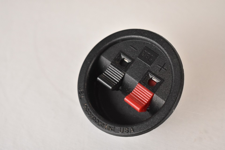 Single JBL Incorporated Speaker Binding Post Terminal Plate Round Press ...