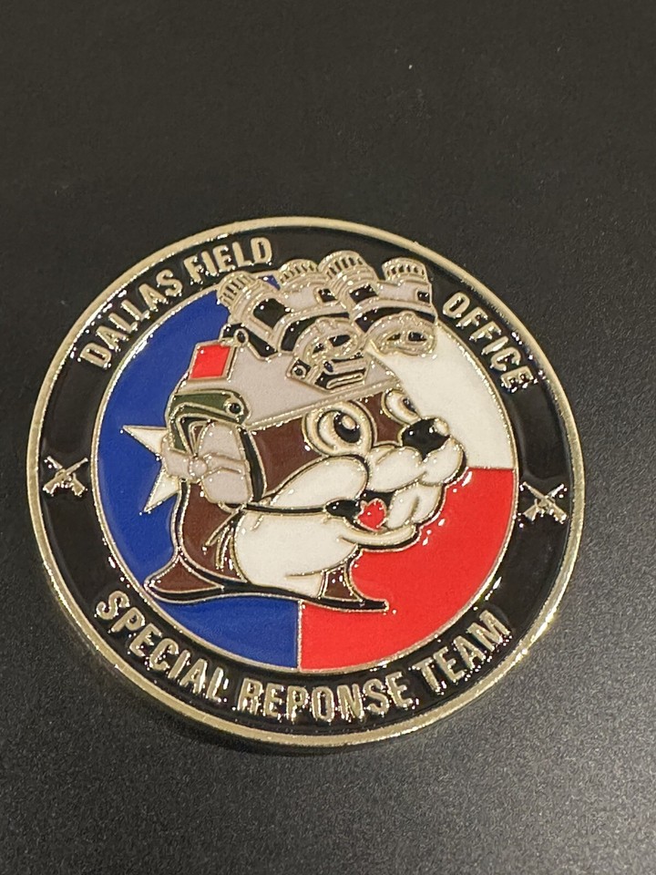 HSI Dallas SRT Challenge Coin | eBay