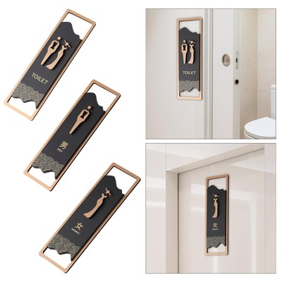 Toilet Sign, Restroom Sign, Wall Hanging Plaque, Toilet Sign, Restroom ...