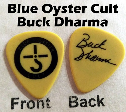 1 (ONE) Blue Oyster Cult Buck Dharma guitar pick (BG-C3) | eBay