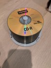 Staples CD-R 700 Mb 80 Min Gold Color Discs Recordable Loose Pack Of 50 ...