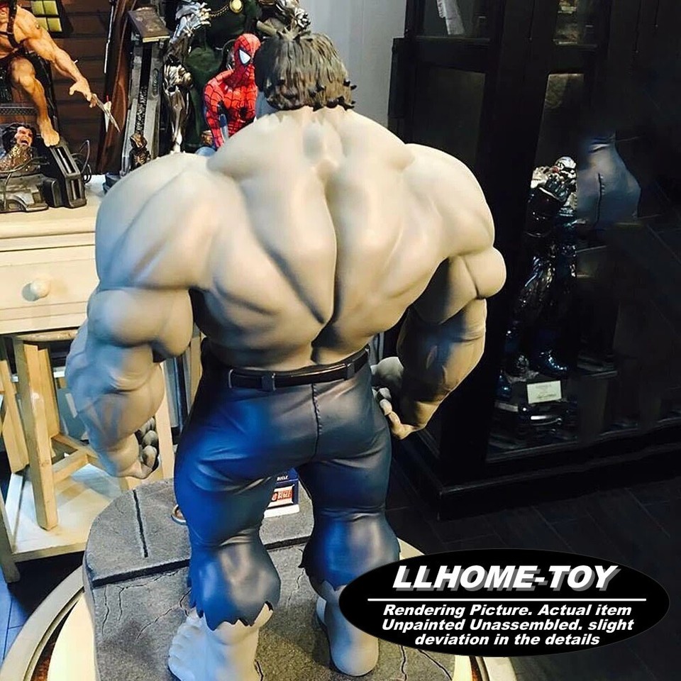 Spider-Man Spidey Hulk Resin Model Kit Unpainted 3d Print GK Statue ...