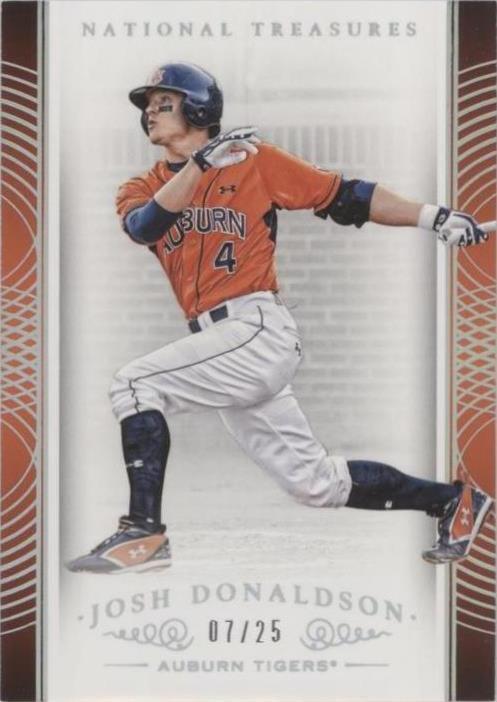 2015 Panini National Treasures College - Josh Donaldson #65 Century ...