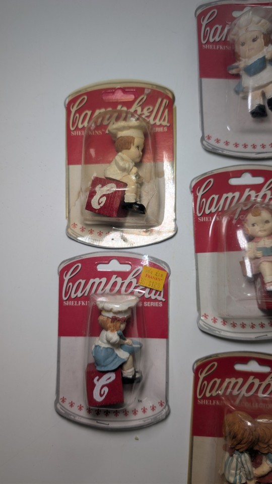 🐸 Campbell's Shelfkins Collector's Series 1990 Souper Kids Lot Of 7 New ...