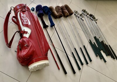 'Coca-Cola' collectible Golf Club Bag, 20 Clubs | eBay