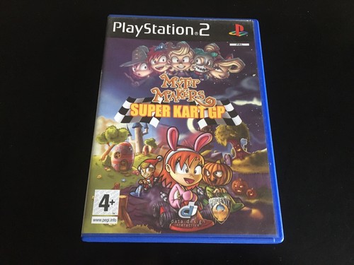 MYTH MAKERS SUPER KART GP SONY PLAYSTATION 2 PS2 EDITION PT PAL COMPLET ...