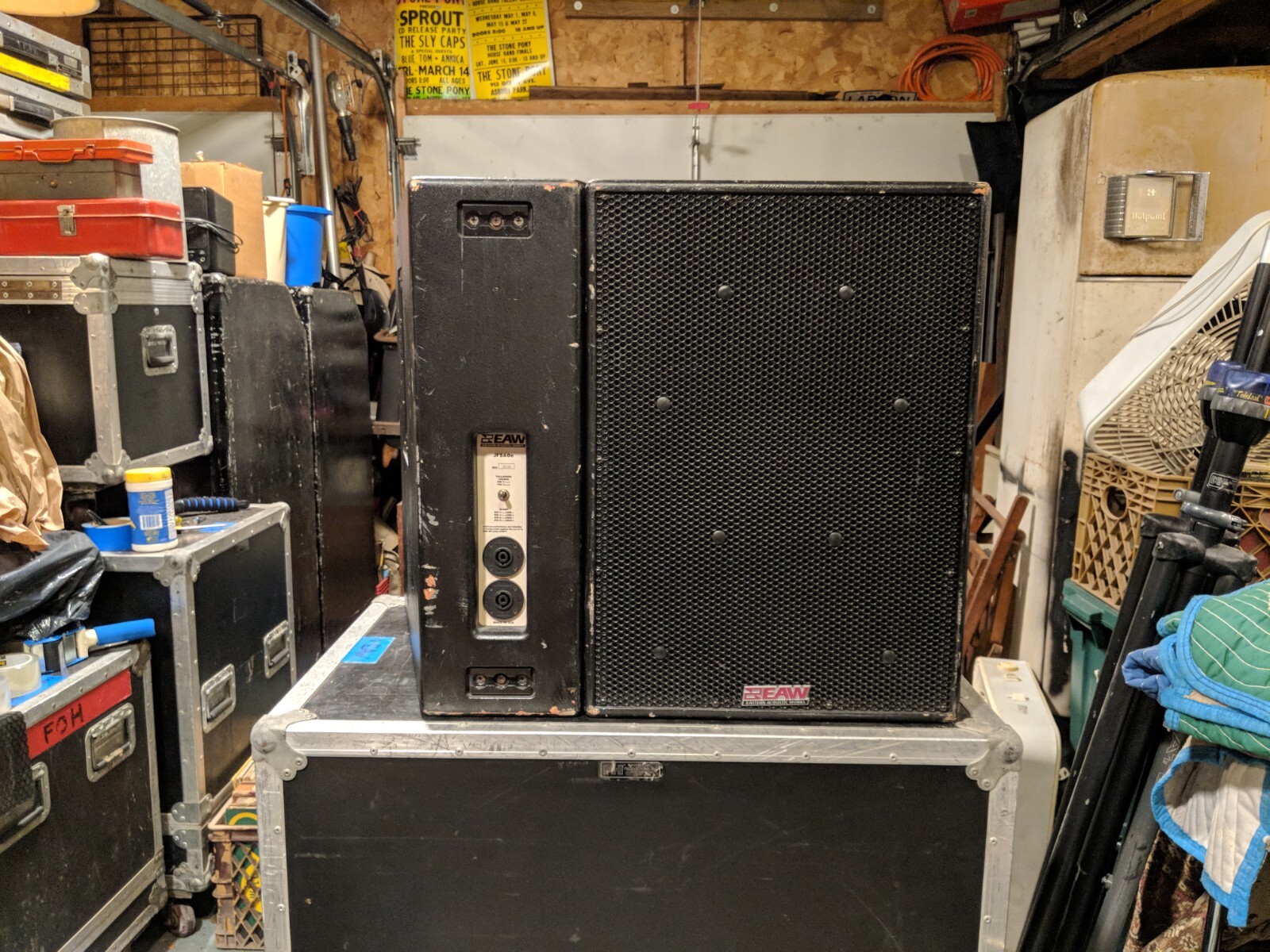 EAW (Eastern Acoustic Works) JF560e Loudspeaker Pair & Flight Case | eBay