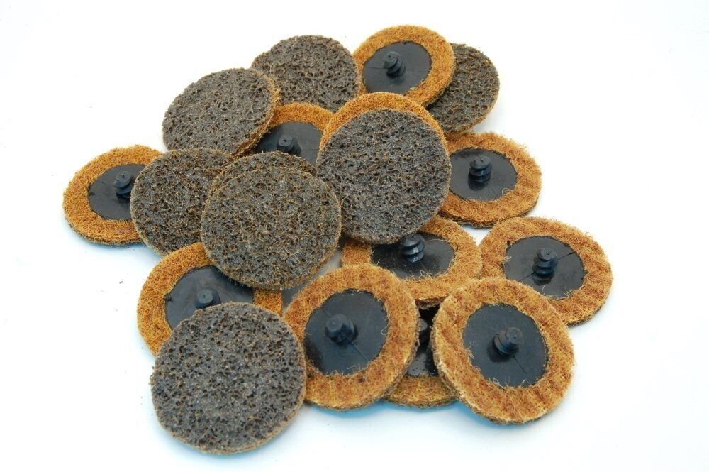 (20pc) 2" Surface Conditioning Discs (Coarse) Type R Roloc Threaded ...