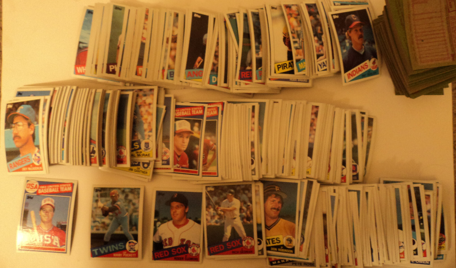 1985 Topps Baseball Complete 792 Card Set -Near Mint- | eBay